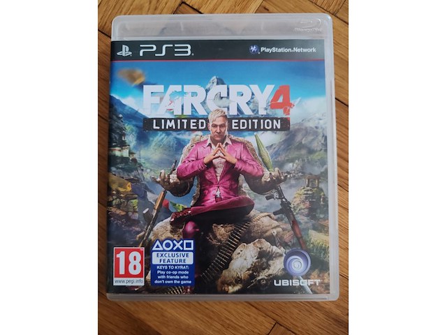 PS3 Far Cry 4 Limited edition