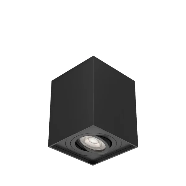 Braytron BH04-00311 | Nadgradna svetiljka | crna | GU10