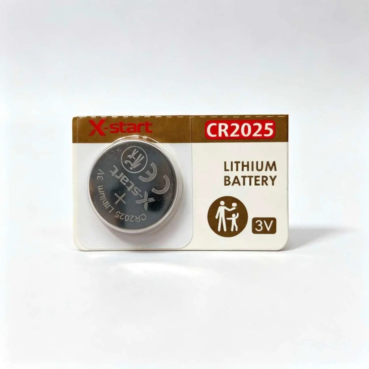 X Start CR 2025 3V Litijumska Dugmasta Baterija - 1 Kom / Lithium Battery