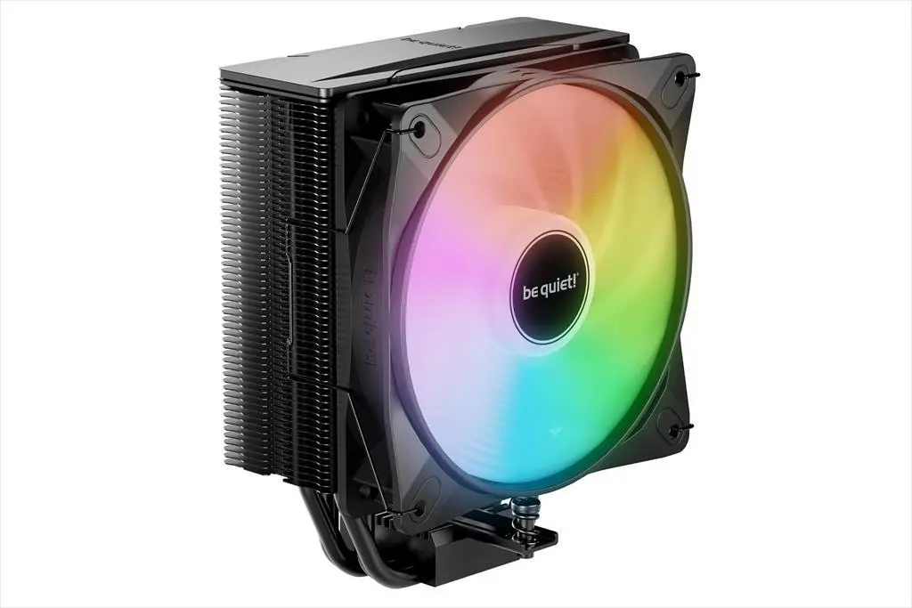 Be Kuiet! Hladnjak za procesor Pure Rock 3 Lk crni, 4 toplotne cevi 6 mm, Light Vings Lk 120 mm Argb Pvm ventilator, Tdp 190 V, Bk040
