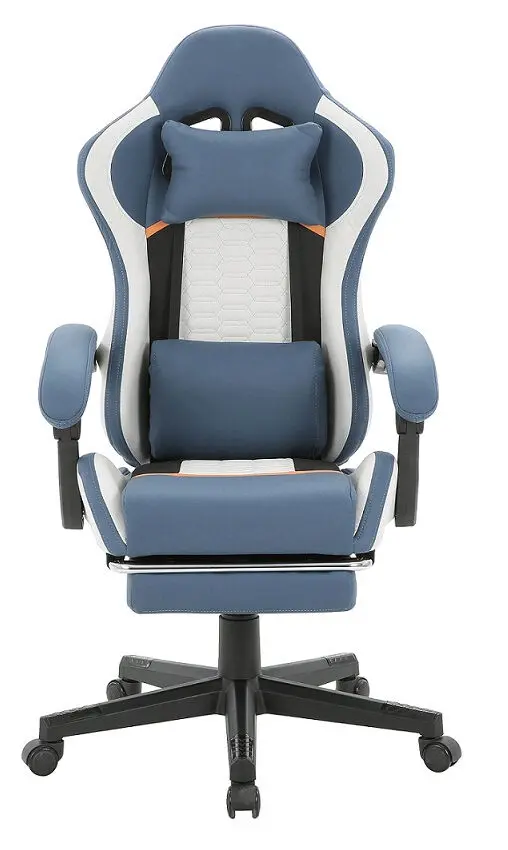 EPlayGame Gejmerska stolica HC-4095 FABRIC BGN, Crno-plava