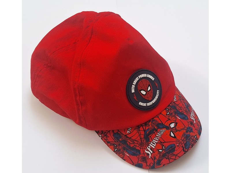 Kačket za dečake Spider-Man Vel. 3-6 godina