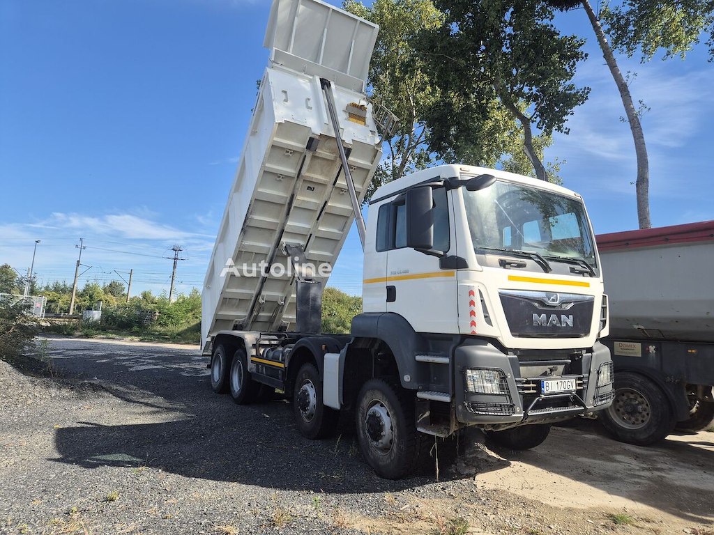 MAN TGS 41.460 8X8 MEILLER HARDOKS 24m3 tipper, 89 000km, like new kiper