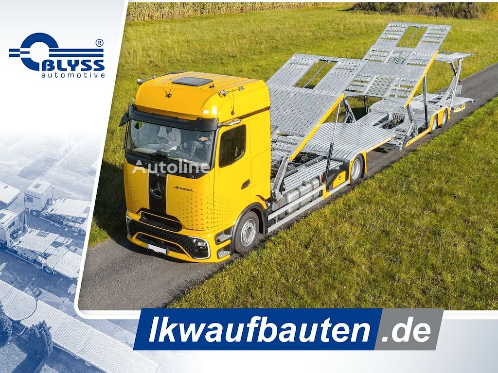 Novi Mercedes-Benz Actros 1848 autotransporter + prikolica autotransportera