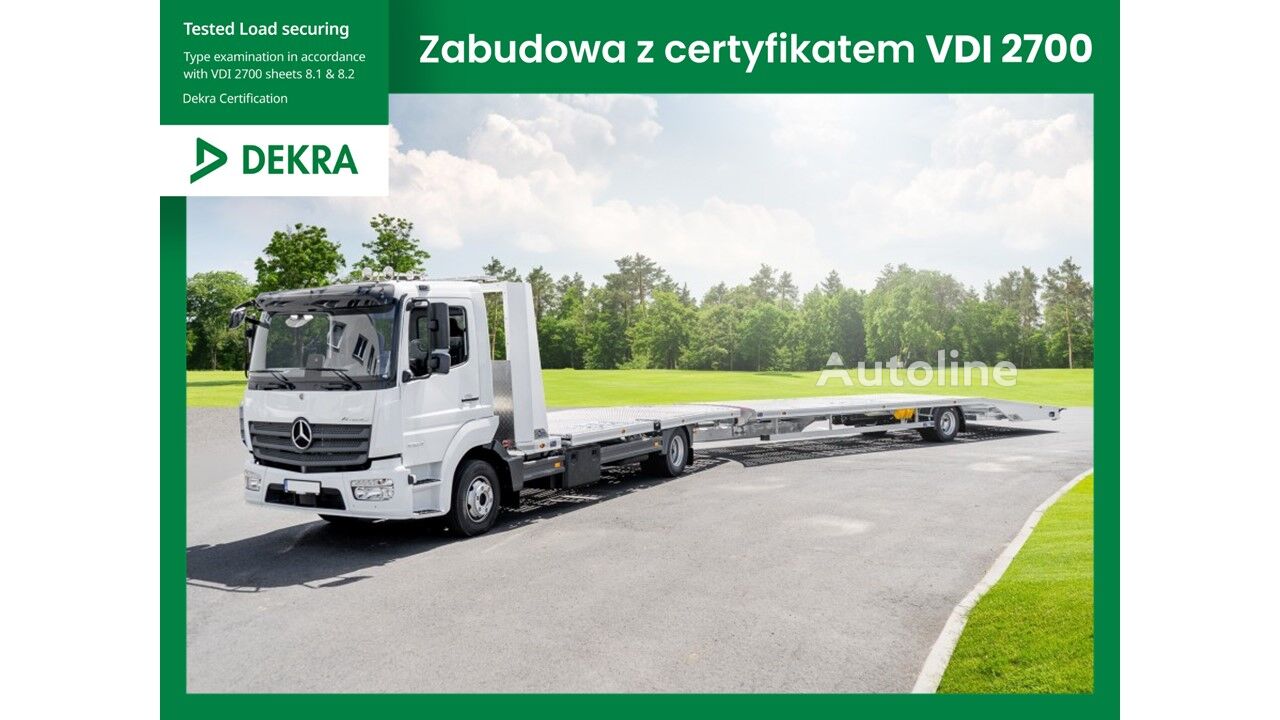 Novi autotransporter + prikolica autotransportera