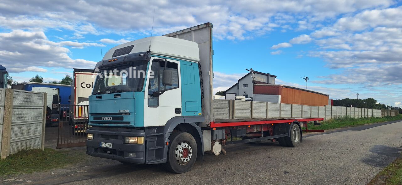 IVECO Eurotech 190 E 27 (MANUAL GEARBOX / LONG PLATFORM 9.3 METER) kamion platforma