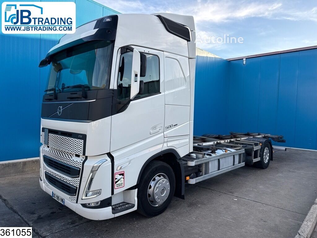 Volvo FH 500 EURO 6E, Standairco, NB vozilo za prevoz kontejnera