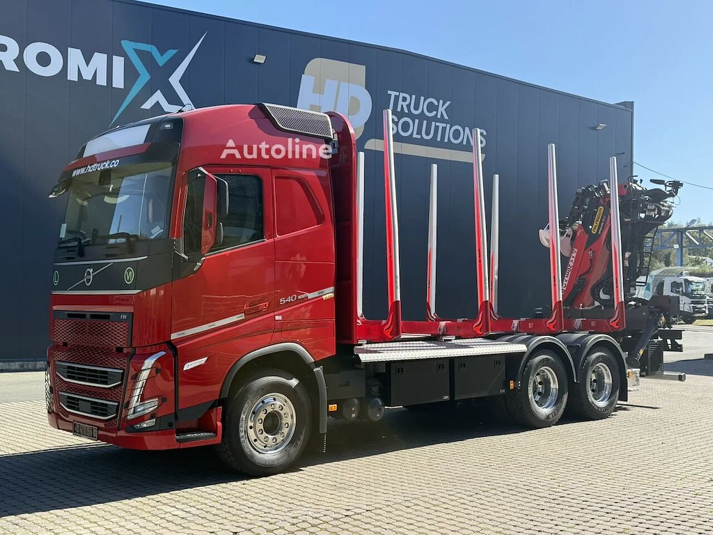 Novi Volvo FH 13.540 Volvo FH 540 6x4 P HD TRUCK EPSILON TZ17 kamion za prevoz drva
