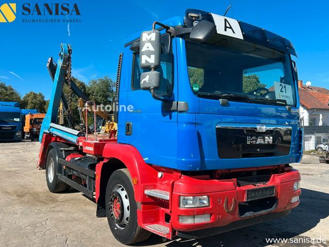 MAN TGM 18.290 kamion autopodizač kontejnera
