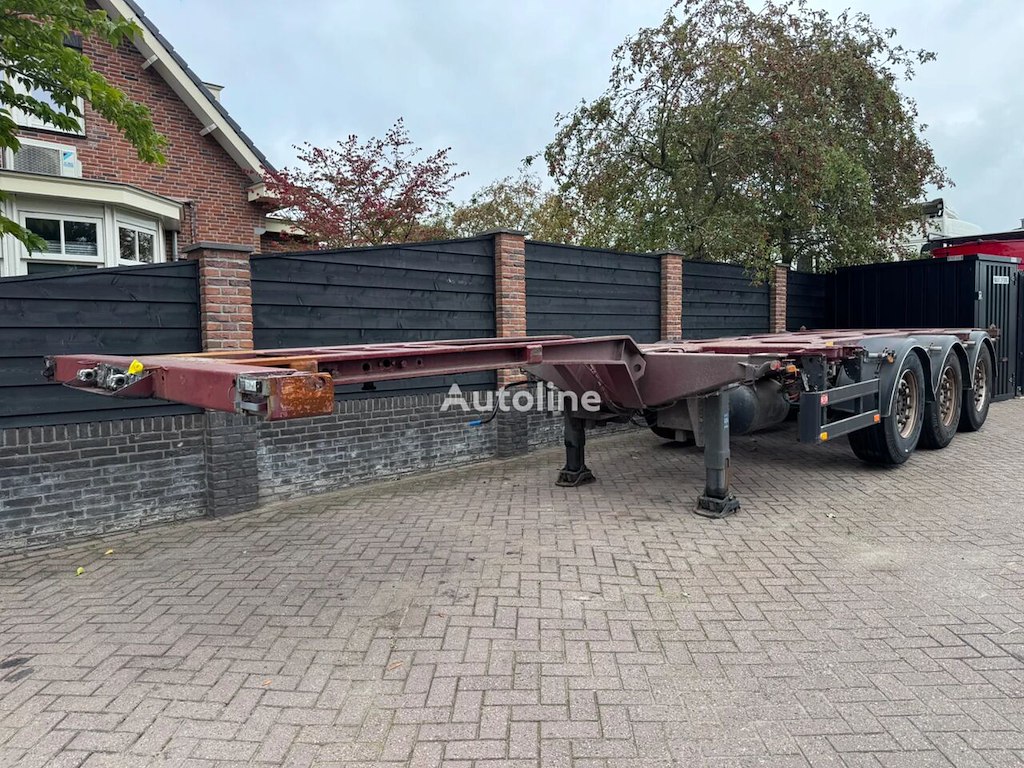 Pacton T3-010 3 ass multifunctioneel chassis poluprikolica za prevoz kontejnera