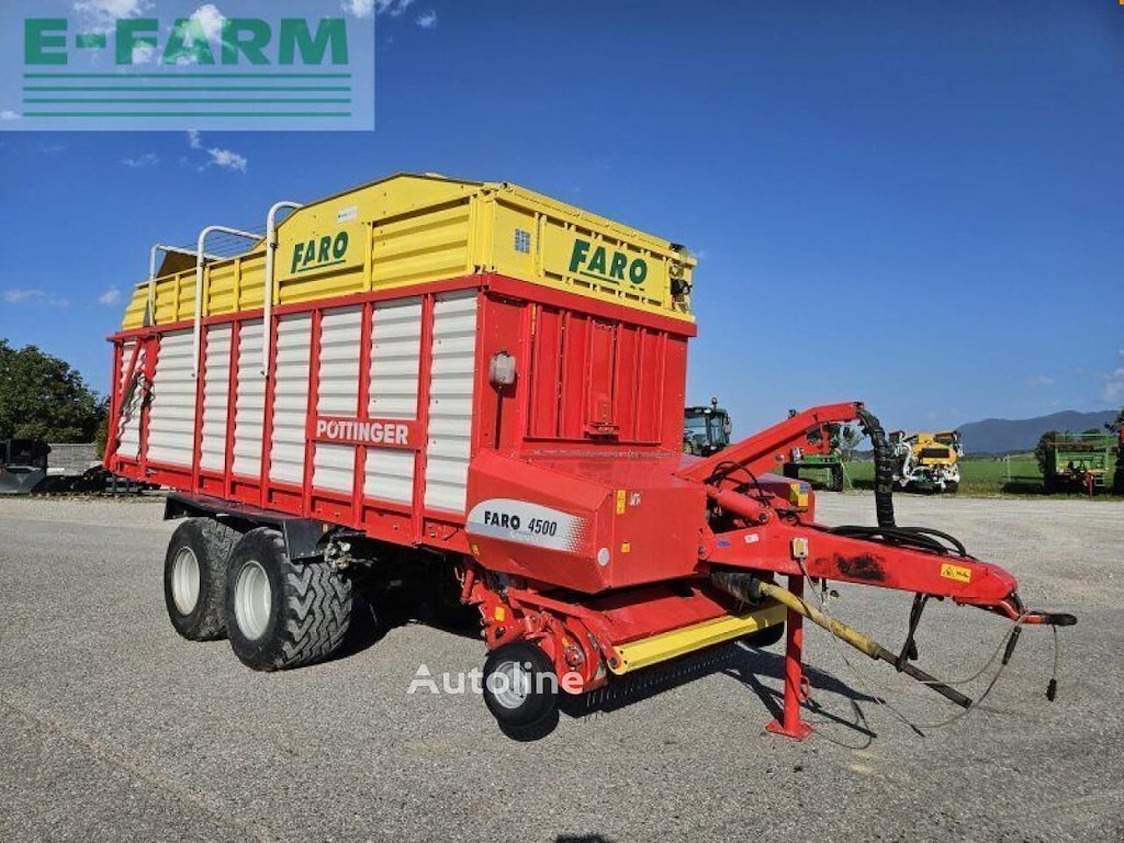 Pöttinger faro 4500 cisterna silos