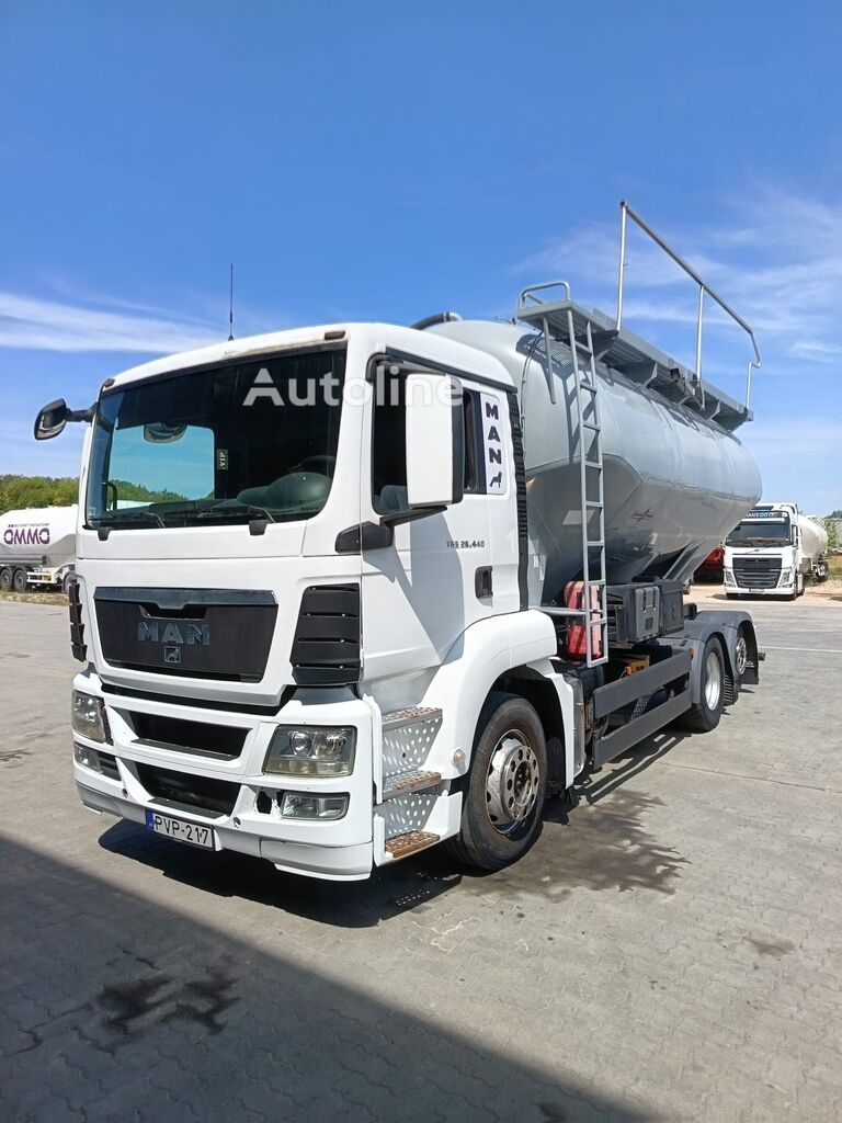 MAN TGS 26.440 Spitzer 24 m3 flour cisterna silos