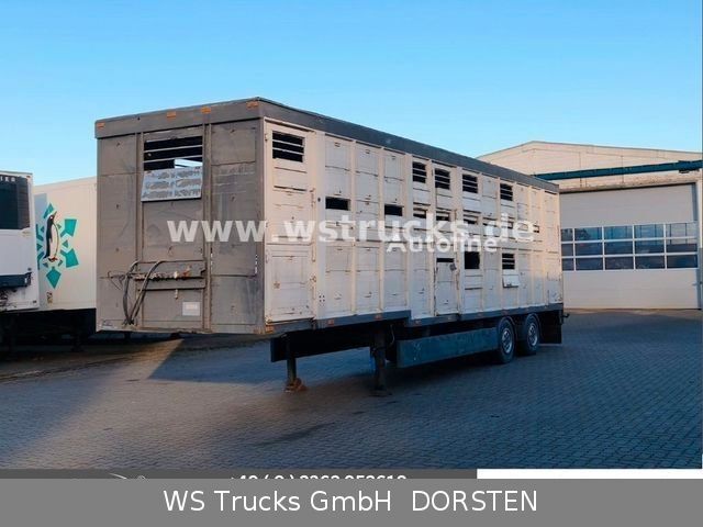 Menke-Janzen 2 Stock Viehauflieger | Spindel poluprikolica za prevoz stoke