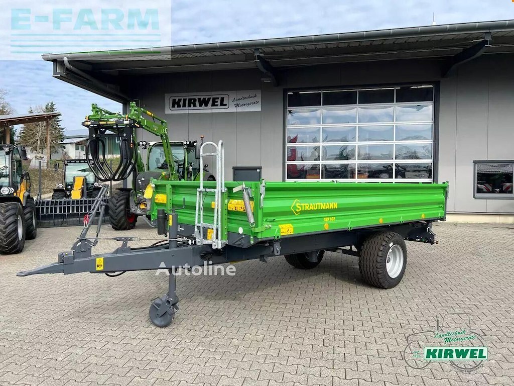 Strautmann sek 602 prikolica kiper