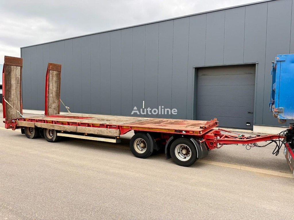 Nova Nooteboom ASD-40-22 40T - 4-AS DIEPLADER / LOWLOADER - BLADVERING / STEEL prikolica sa niskom platformom