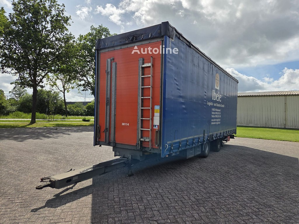 H&W HWTPAS20 9,12M Jumbo Tandem BPW Achse Scheibedach prikolica furgon