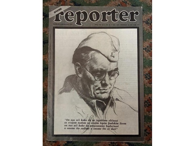 Josip Broz Tito / Zum Reporter