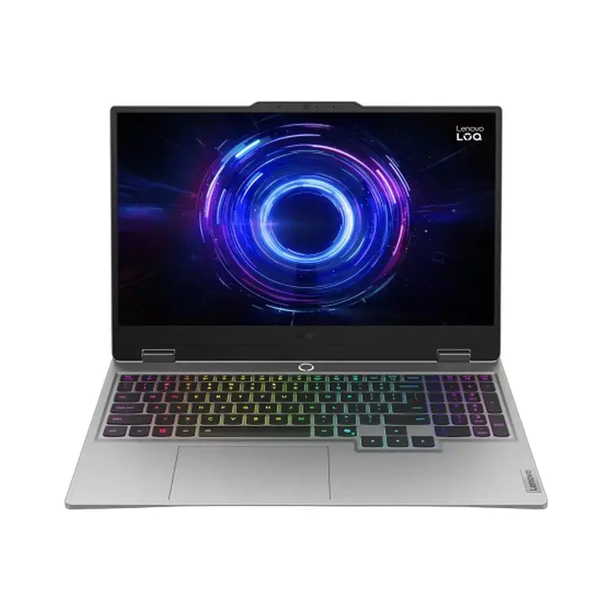 Lenovo Gaming laptop LOQ 15IRX10, 15.6", FHD, 144Hz, i7-13645HX, 24GB, 512GB SSD, RTX 5060 8GB, Sivi