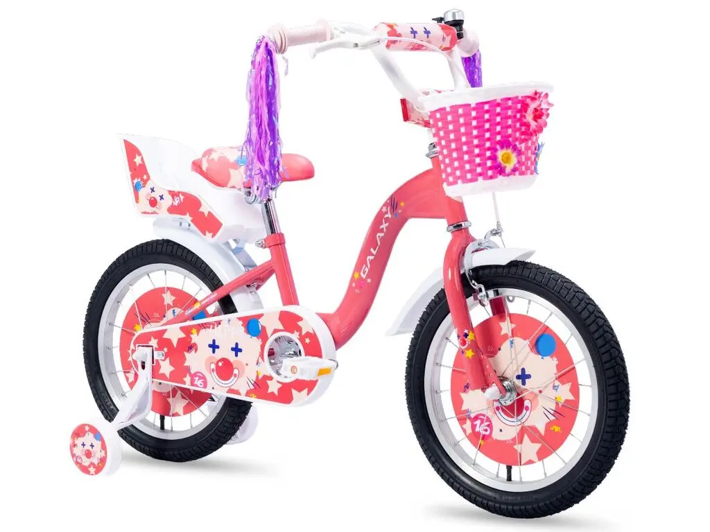 Galaxy Dečiji bicikl Happy 16", Roze