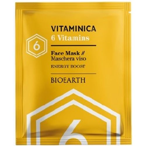 BioEarth Vitaminica sheet maska za lice sa 6 vitamina, 15 ml