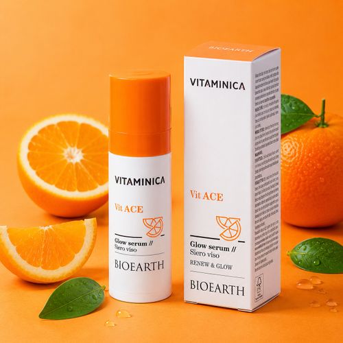 BioEarth Vitaminica serum za lice vitamin ACE, 30 ml