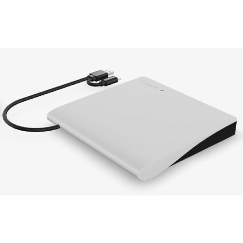 DVD-USB-031-BW Gembird eksterni USB CD/DVD drive Citac-rezac, USB 3.1 + USB-C, black-white