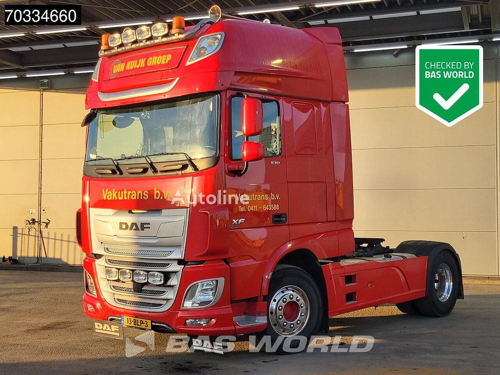 DAF XF 530 XF 4X2 SSC NL-Truck APK Hydraulic ACC Alcoa's tegljač