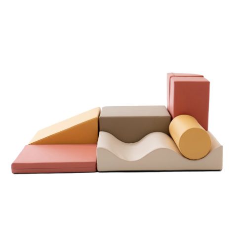 IGLU soft play set Discoverer, topli pastelni tonovi