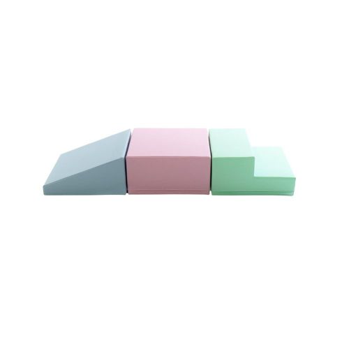 IGLU soft play set Mini Climbie, 3 elementa, pastelni