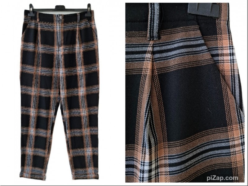 ★VINTAGE★ pantalone model dubljeg struka ♥M-L♥