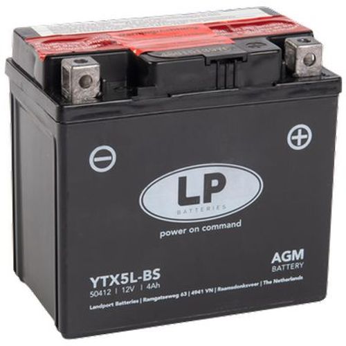 LANDPORT YTX5L-BS akumulator za motocikl 12V 4Ah 50A +D