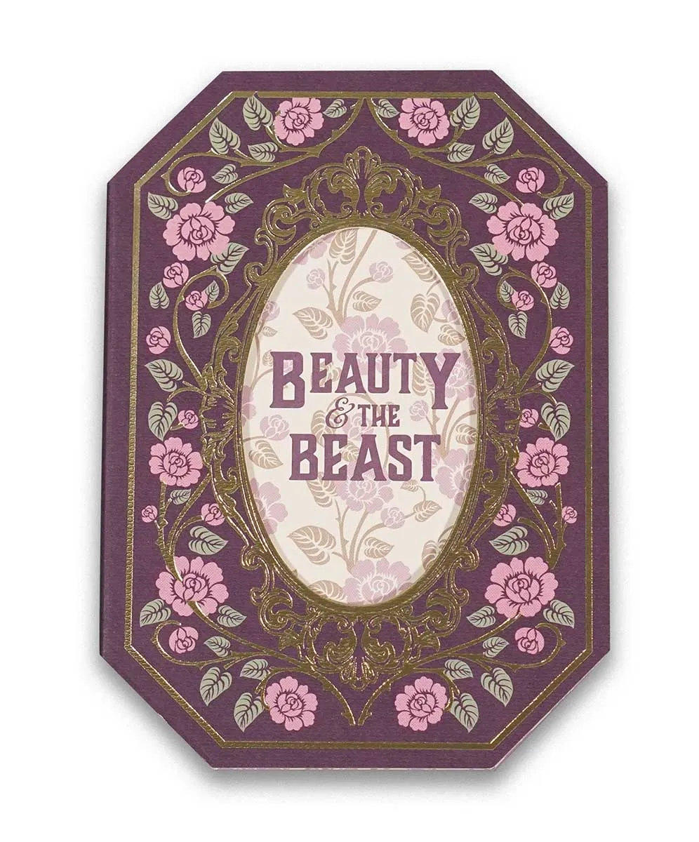 Notes A6 u obliku ogledala BEAUTY&THE BEAST