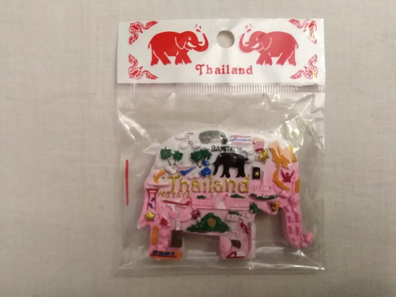 magnet roze slon