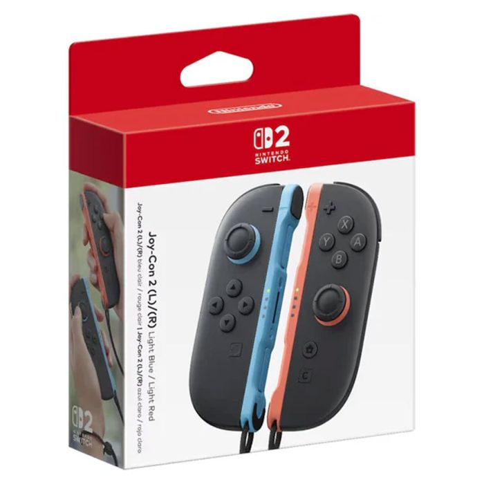 Gamepad Nintendo SWITCH 2 Joy-Con Pair - Light Blue/Light Red