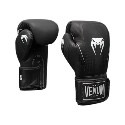 Venum Muške rukavice za boks Stealth, Crno-bele