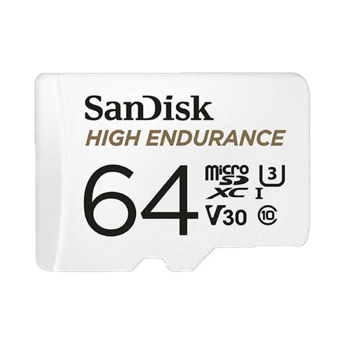 Memorijska kartica Sandisk High Endurance microSDXC 64GB + SD Adapter C10 U3 V30 100/40MB/s