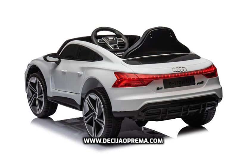 Auto Audi E-TRON GT na akumulator za decu Crveni
