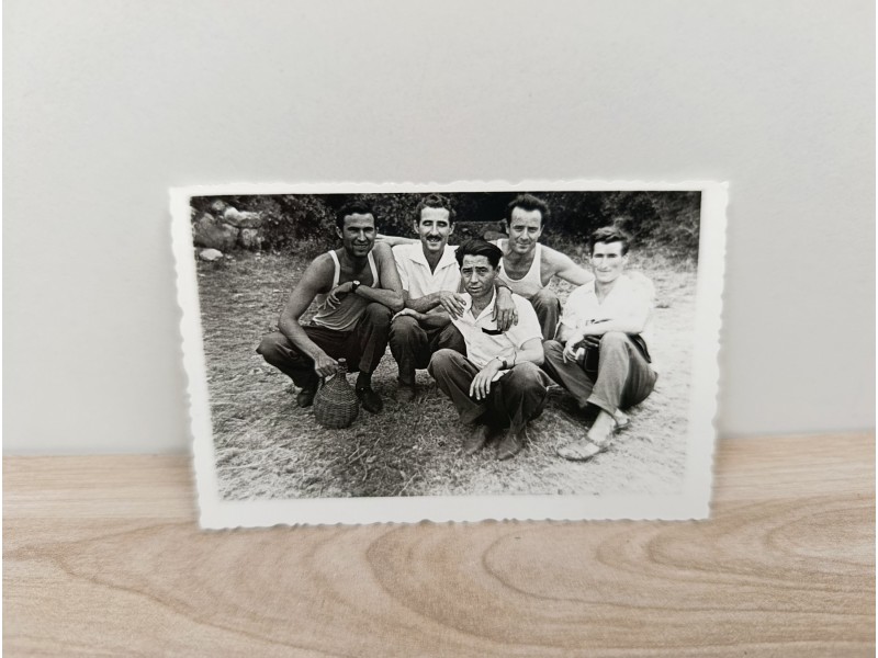 Vintage fotografija momci