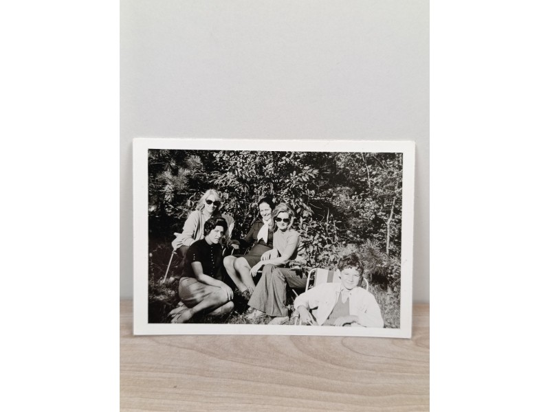 Vintage fotografija dame