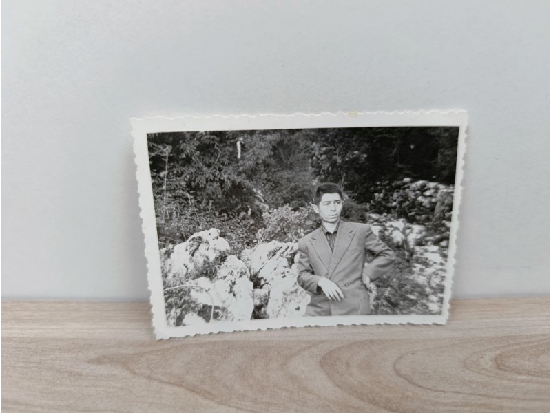Vintage fotografija momak
