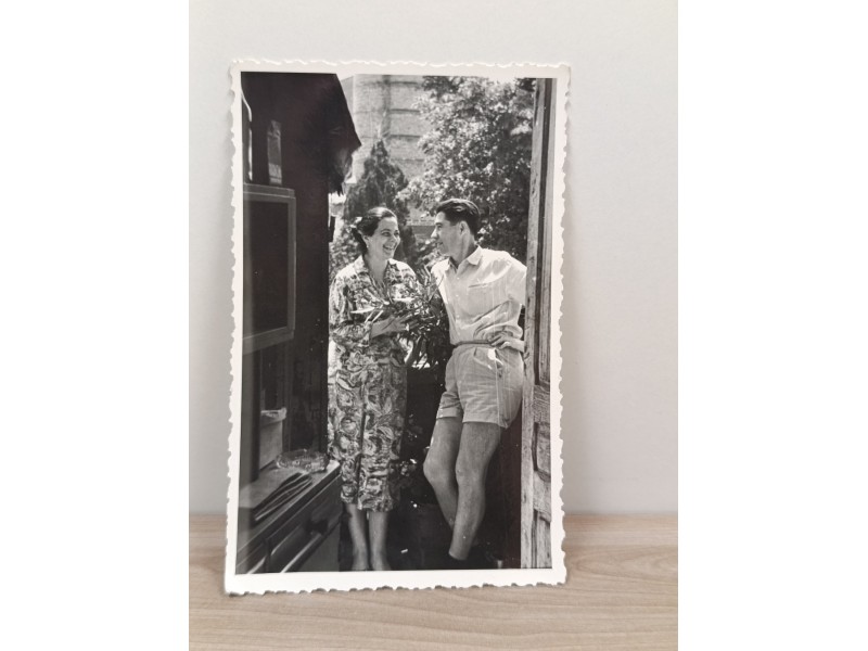 Vintage fotografija par