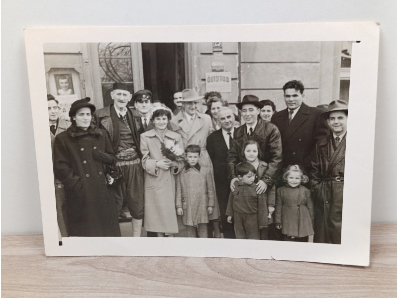 Vintage fotografija porodica