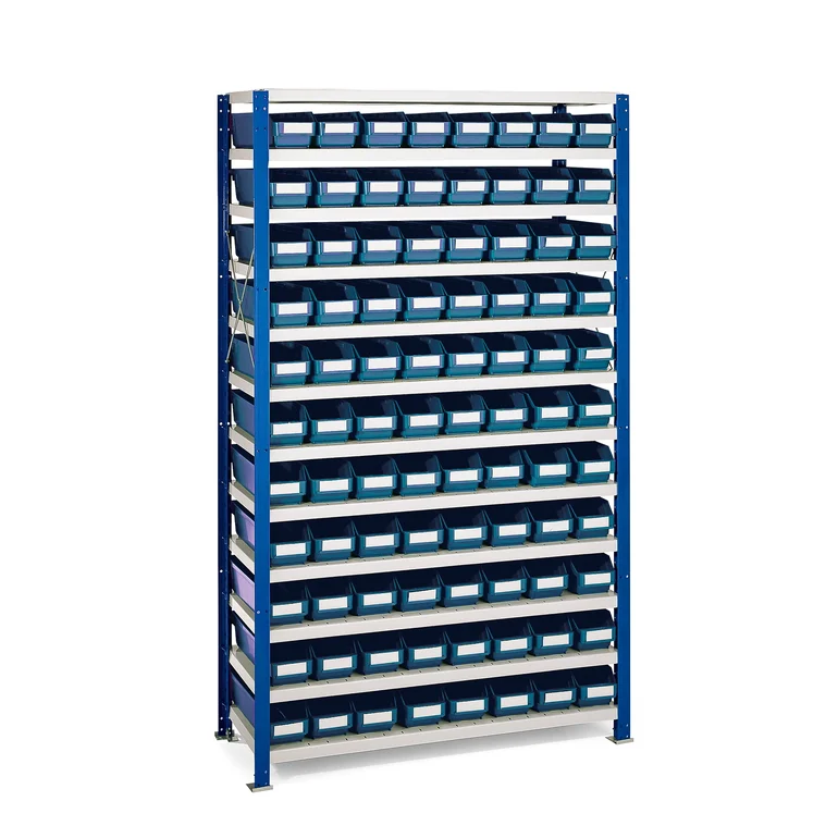 Polica za sitne delove REACH + MIX
1740x1065x300 mm, 88 plave kutije