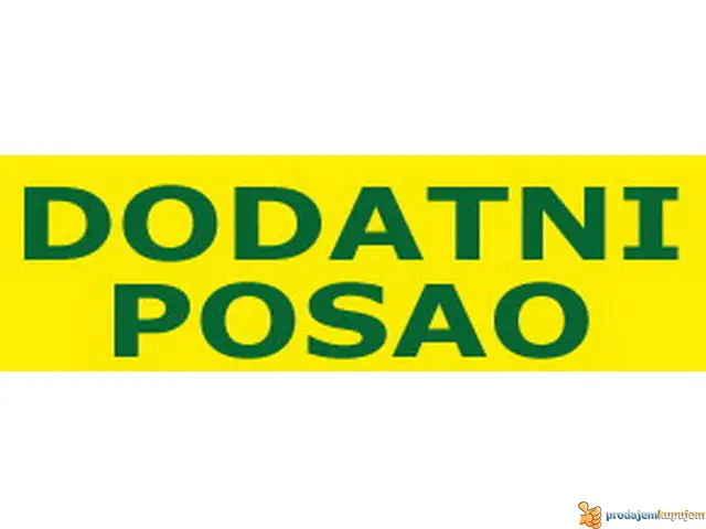HONORARNI POSAO - Podgorica ili primorje