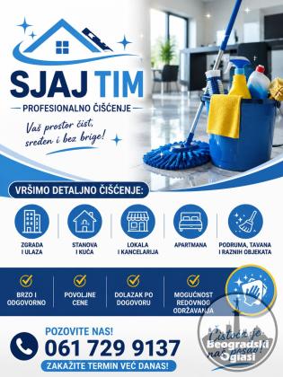 Vršimo kvalitetno čišćenje i redovno održavanje