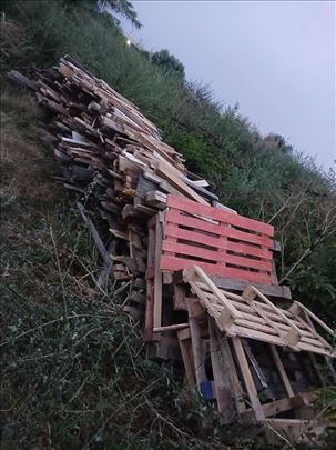 Daske gredice palete za ogrev