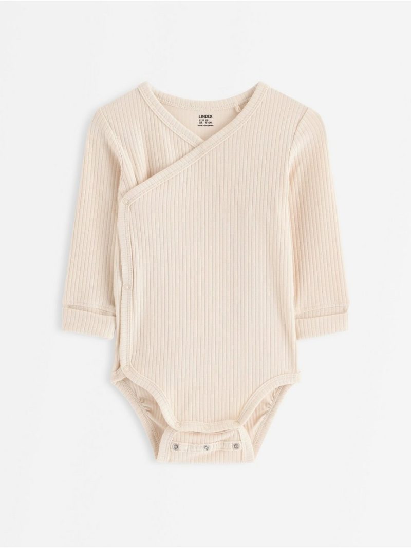 Bodi – Ribbed wrap bodysuit