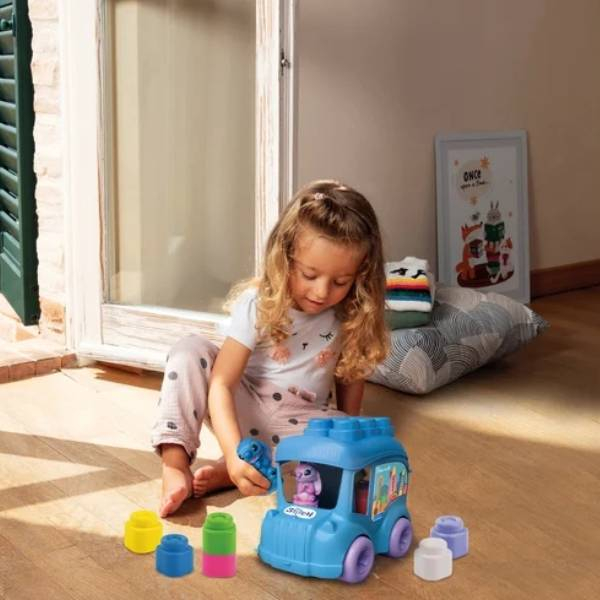 Clemmy kockice Stitch Activity Bus CL17974