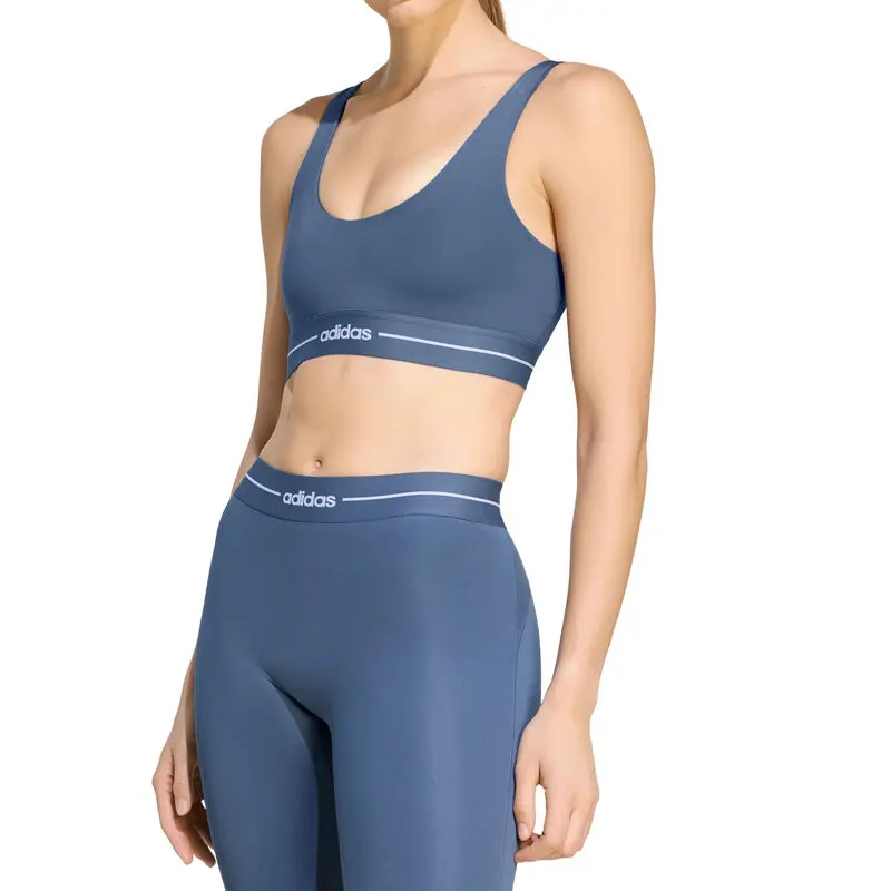 Adidas Ženski sportski top Q1 HYG LS, Plavi