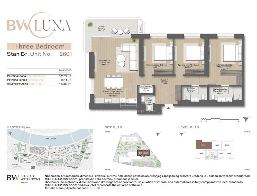 BW Luna, fantastičan pogled na reku, ugaona pozicija ID#4956
765.888 €